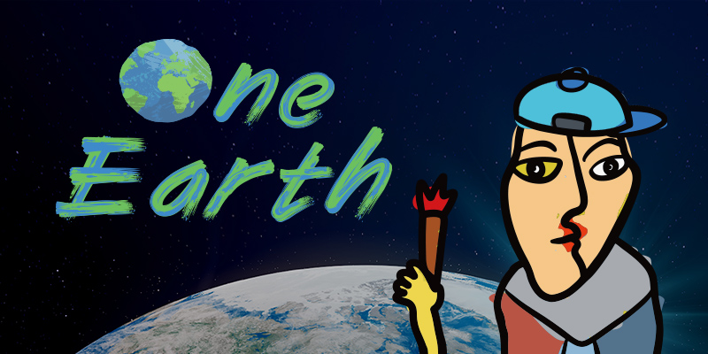 One earth - We do save the earth. Stop the war